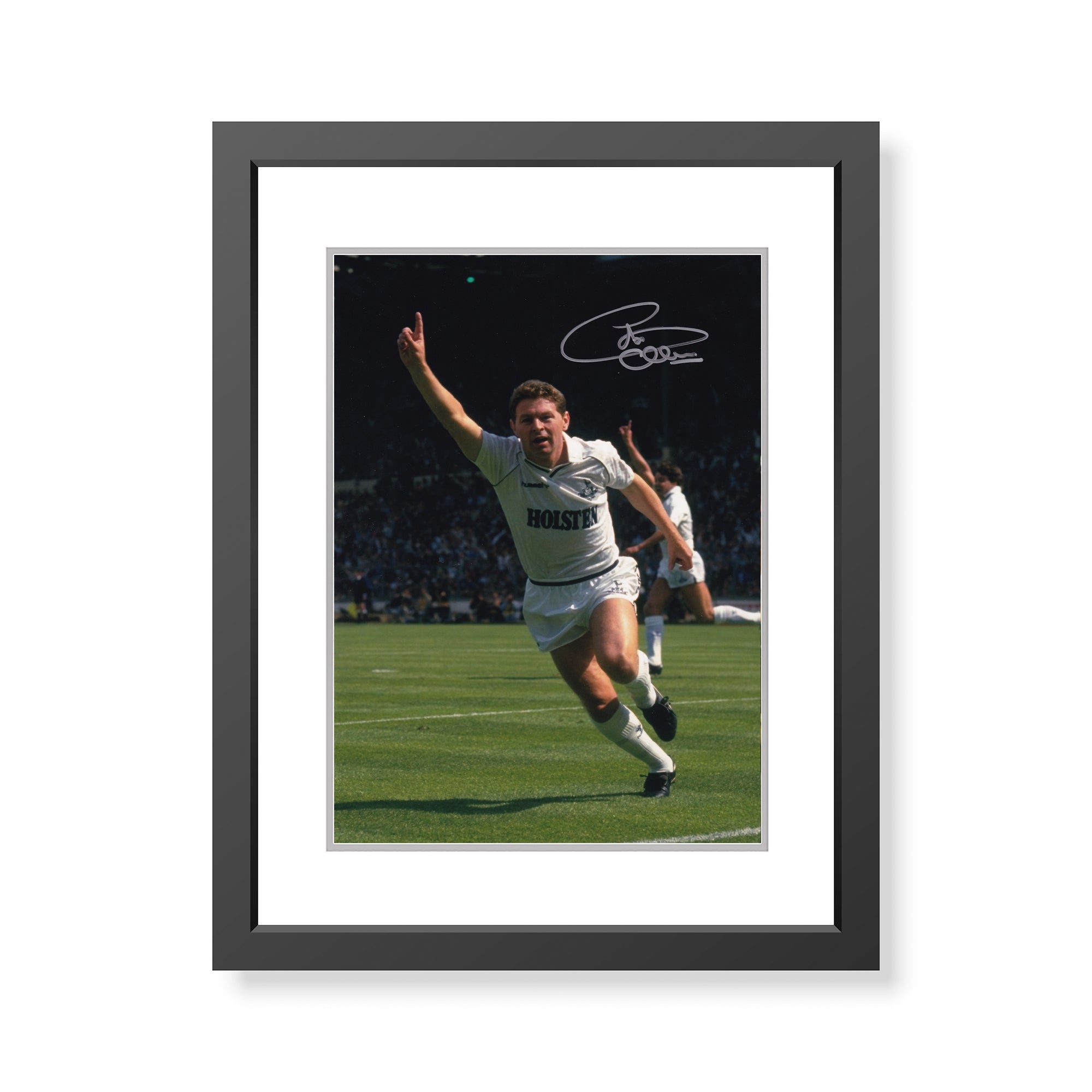 Clive Allen Signed Tottenham Hotspur Photo: Record Goal